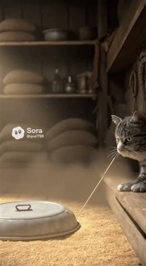 Shocking! Watch This Mouse Come Face To Face With House Cat!Attic Above the Garage: Cat Trap Fail