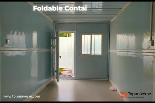 Ever wondered what a foldable container home looks like from the inside? Here’s a sneak peek! ✨ Spacious, insulated, clean, and ready to be turned into your office, accommodation room, or on-site workspace. Why choose TopUniverse Foldable Homes? ✔ Quick installation ✔ Durable insulated panels ✔ Portable & easy to relocate ✔ Affordable alternative to brick structures Want one for your farm, site, or backyard? 👉 Call us now at 63 977-004-3116 to get delivery within days! or Get your customized qu