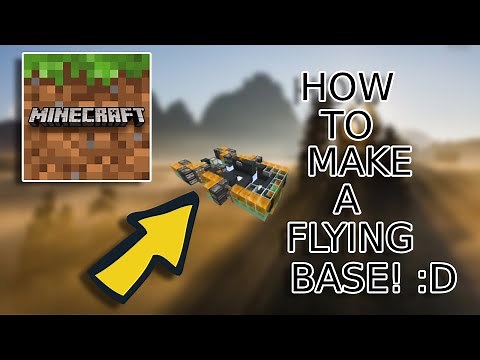 HOW TO make a flying base in MINECRAFT! (1.15+) [Tutorial]