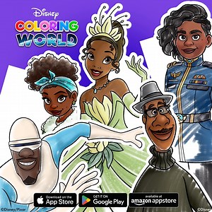 Celebrate Black History Month with us in Disney Coloring World! 🎨✨ Kids can explore coloring pages featuring inspiring Disney characters of color, honoring their amazing stories and vibrant worlds. 🌟🖍️ 👉 https://l.ead.me/bdg4fX #disney #pixar #storytoys #disneyfan #parenting #kids #momlife #moms #kidsactivities #kidsapps #coloring | StoryToys