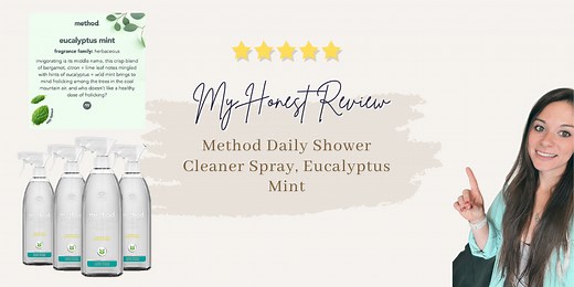 Watch HONEST Review of Method Daily Shower Cleaner Eucalyptus Mint on Amazon Live