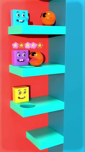 How a Simple Shape Can Tell a Big Story 🎨📖 #3danimationforkids