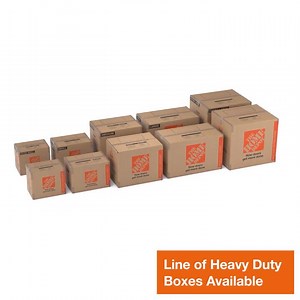 The Home Depot 24 in. L x 20 in. W x 20 in. D Heavy-Duty Extra-Large Moving Shipping and-Packing Box with Handles (90-Pack) HDXLBOX90
