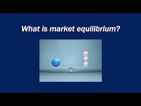 What is market equilibrium?