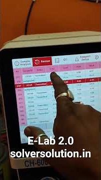 e-lab 2.0 lab software fully integrated with cell counter analyser machine. #labsolution #labtechs