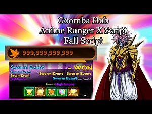 Anime Ranger X INFINITE Fall Bug abuse Script (Macro, Auto Bug abuse Fall Event, MORE)