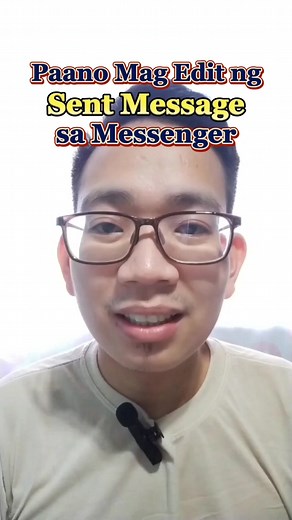 2.9K reactions · 260 shares | Paano Mag Edit ng Sent Message sa...