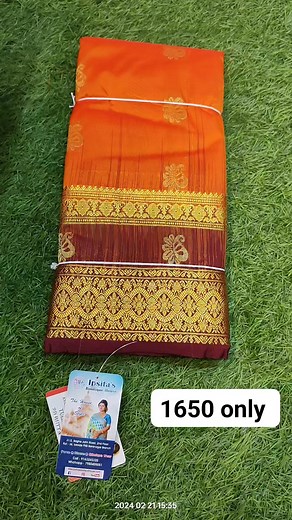 3.4K views · 47 reactions | kanjivaram sarees What's app us @7980405051 . #sareestyle #salesalesale #ipsitasboutiquehouse #beauty | Ipsita's Boutique House | Facebook