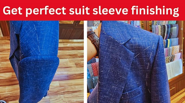 How to Sew the Perfect Suit Sleeve – Step-by-Step Guide
