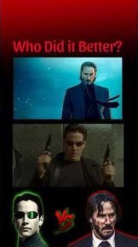 Keanu Reeves: Neo or John Wick — Who Did It Better? #scifi #neo #johnwick
