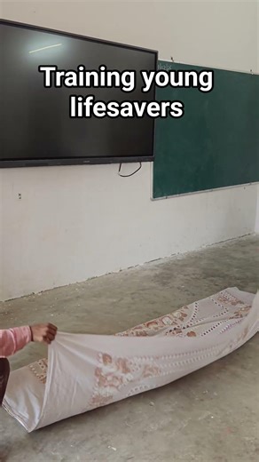 How to make stretcher for First Aid / Emergency situation #activity #learning #mamtaankit #basicedu