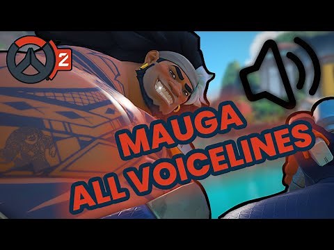 *ALL* Mauga Voicelines & Interactions | Overwatch 2