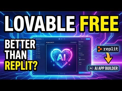 How to Use Lovable AI for FREE | Better Than Replit?