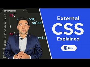 What is External CSS? Explained with Real Examples