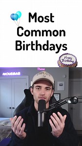 1M views · 3.5K reactions | Most Common Birthdays! #birthday #age #common #birthdays #facts #education #fun #sambucha | Sambucha | Facebook