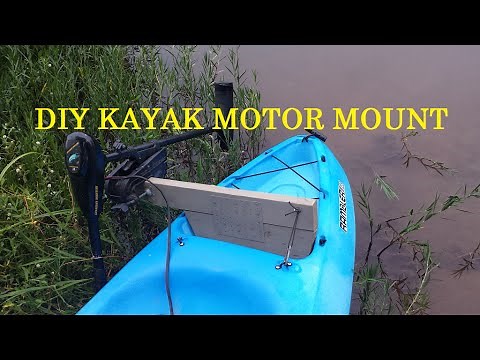 DIY Kayak Trolling Motor Mount