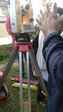 Suveying || How to survey by using device #civilengineering #survey #totalstationsurveytraining