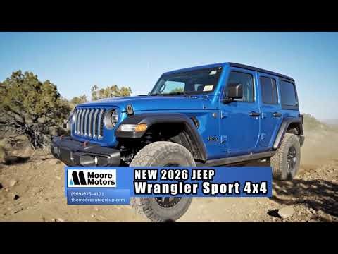NEW 2026 Jeep Wrangler Sport 4x4