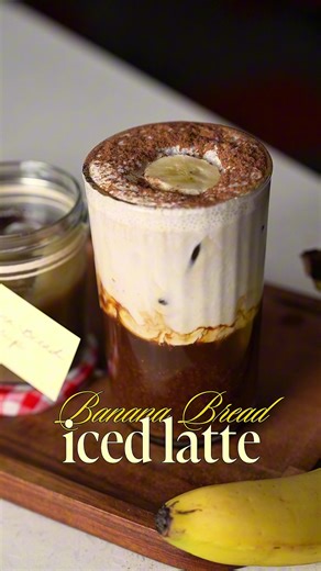 banana bread syrup: 1 tbsp butter 2 bananas, chopped 1/4 cup brown sugar 1/4 cup white sugar 1 cup water 1 tbsp maple syrup 1⁄2 tsp cinnamon Pinch of nutmeg Pinch of salt 1 tbsp vanilla extract method: - melt butter in a pan then add in chopped bananas and sugar - add water, cinnamon, nutmeg, pinch of salt, maple syrup & bring to a boil then simmer for 10 mins. - let cool, add vanilla extract and blend until smooth (add a bit more water if necessary) store in fridge for up to 2 weeks cinnamon co