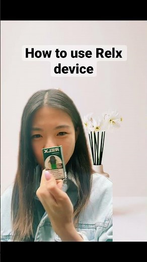 How to use Relx device#device #howto #relx