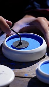 Unraveling the mystery of Ultramarine: The secret to Vibrant Blue Hues #diy #handcrafted #ultramarineblue #craftmanship #intangibleculturalheritage | How Things are Made