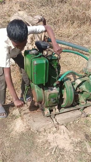 how to start oil engine #dmgondivideos