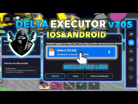 Delta Executor Mobile NEW Update (v2.705) | Download & Install Best Roblox Executor (iOS & Android)