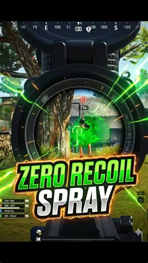 6x Spray God Level! 😱 Zero Recoil Laser 🎯 #shorts #gaming