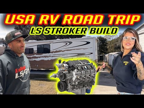 We Drove Across the USA to Build an INSANE NA Stroker LS Engine