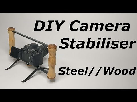 How to make a Camera stabilizer: making a stabiliser for a DSLR (non gimbal stabiliser)