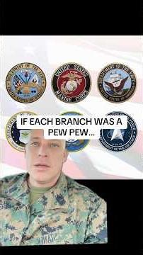 If every branch was a firearm! #marines #army #viral #military