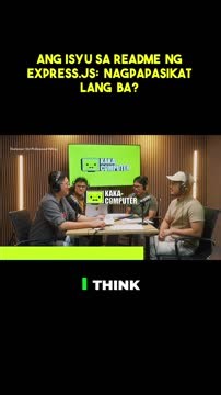 1.2K views | Kailangan pag-usapan ang sitwasyon sa Express.js! Isang...