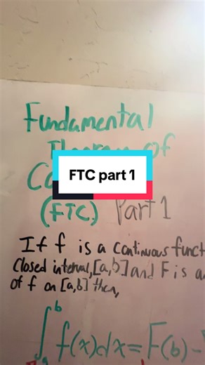 Fundamental theorem of calculus #math #fyp #calculus #apcalculus #integration