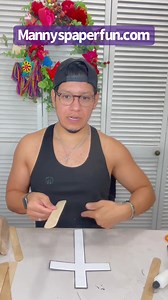 44 reactions · 20 comments | Create your own Cross using popsicle sticks, tell me what you think. #easydiy #cross #video #virals | Manny’s Paper Fun | Facebook