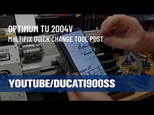 Multifix Quick Change Tool Post Purchasing - Optimum TU 2004v - Rob's Garage