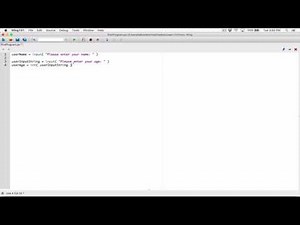 19. Reading keyboard input: example program - Learn Python