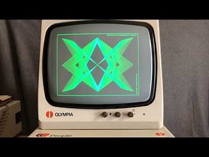 Olympia People 8086 PC - CP/M-86 and GSX-86 demo