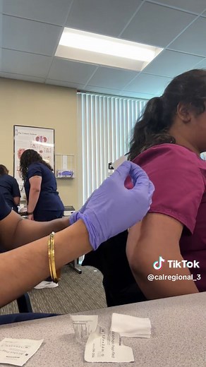 Administer an Subcutaneous Injection (SubQ) with Toney and Miss Nive! #fyp #medical #medicalassistant #student #learning #education #studentmedicalassistant #id #injection #shot #subq #subcutaneousinjection #subcutaneous #foryourepage #viral #cma_3