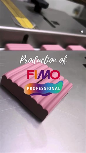 95 reactions · 4 comments | ✨ From raw materials to creative masterpieces! ✨ Ever wondered how FIMO professional is made? After precise processing, it’s shaped into its iconic square, ready for you to create! How do you like this new colour, dusty pink (20)? 樂✨ #fimostaedtler #fimoclay #fimoclayart #fimoclayjewelry #staedtler #mystaedtler #staedtlerart #staedtlerdrawing #artist #artworkoftheday #artlover #pencilartist #artsupplies #artsuppliesaddict | STAEDTLER | Facebook