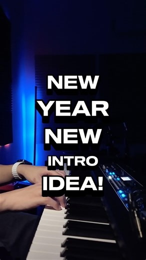 NEW YEAR NEW INTRO IDEA! #intro #keyboardist #music