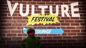 Hi-ho, #VultureFestival! Fozzie Bear and I are here and ready for some fun! | Kermit the Frog