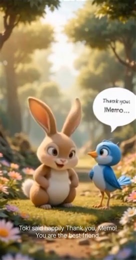 A Sweet Friendship Story of Mimo & Tuki 🐇🐦💕 #MimoAndTuki