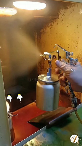 Professional Stainless Steel Spray Gun for Precision Painting