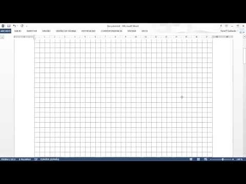 How to make a grid sheet in Word