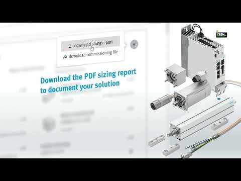 FESTO | Servo Axis Sizing, Ordering, and Configuration with Electric Motion Sizing (EMS) from Festo