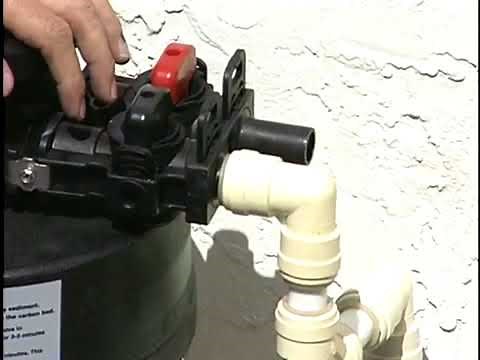 Wholehouse Water Filter Installation and Backwashing