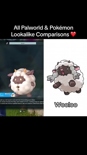 Here are all of the Palworld Pals and Pokémon compared side by side with their lookalikes and direct resemblance from each series. I hope all of these are 99.9% accurate to eachother #palworld #pokemon #palworldgame #palworldgameplay #GamingOnTikTok #WhatToPlay #LetsPlay #fyp #foryoupage