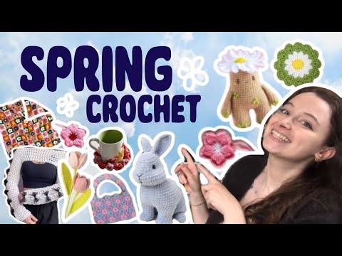 50+ spring crochet ideas! 🌸 crochet patterns to try in spring 🌻