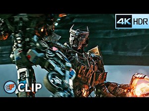 Mirage vs Scourge - Fight Scene | Transformers Rise of the Beasts (2023) 4K HDR Movie Clip