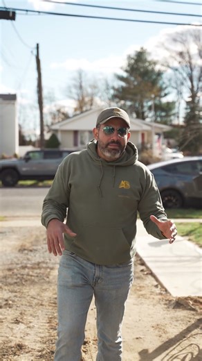 Exterior remodel in motion.